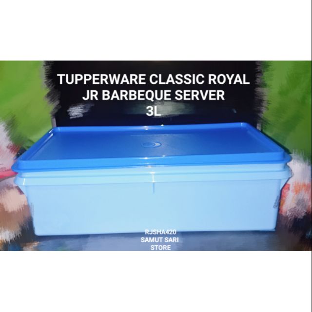 TUPPERWARE CLASSIC ROYAL JR BARBEQUE SERVER, 3L | Shopee Philippines