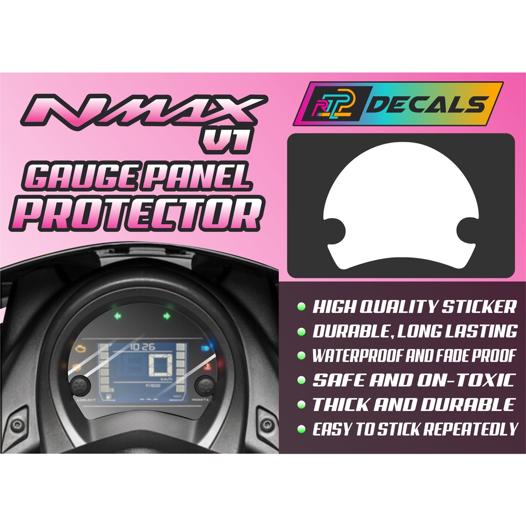 Yamaha Nmax V1 Gauge Panel Protection Clear Film | Shopee Philippines