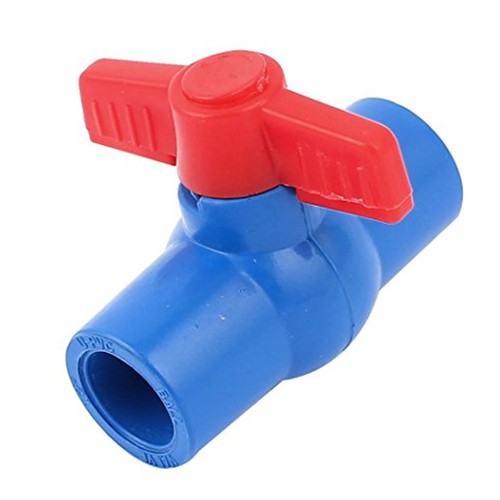 PVC Ball Valves 1/2 3/4 or 1" 1-1/2 2 Blue Gate Valve Shower Valves ...