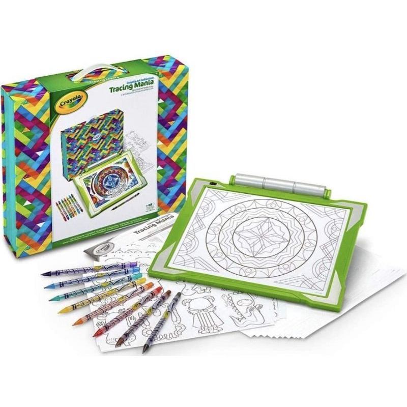 Crayola Tracing Mania create crazy detailed designs with ease Deluxe ...