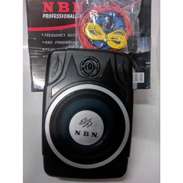 NBN PROFESSIONALISM NB-818 APR COAXIAL CAR SPEAKER SYSTEM( underseat ...