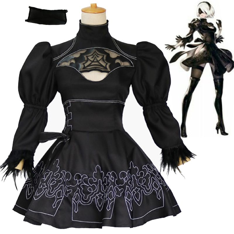 Highquality Nier Automata 2b Yorha No2 Full Set Cosplay Costume Events ...