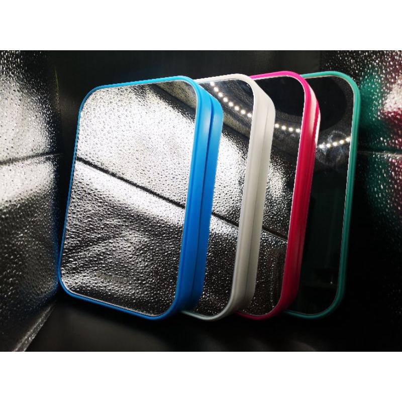 PAGANINI travel makeup mirror, paganini mirror, salamin, desk stand ...