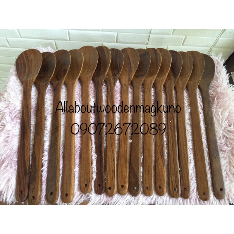 laddle Small - large made of hardwood | Shopee Philippines