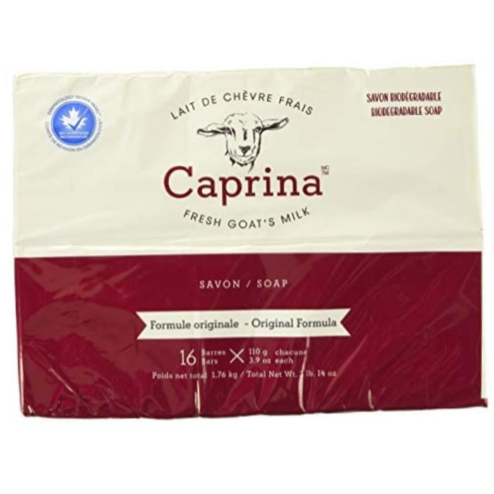 Caprina Fresh Goat's Milk Original Bar Soap16x110g | Shopee Philippines