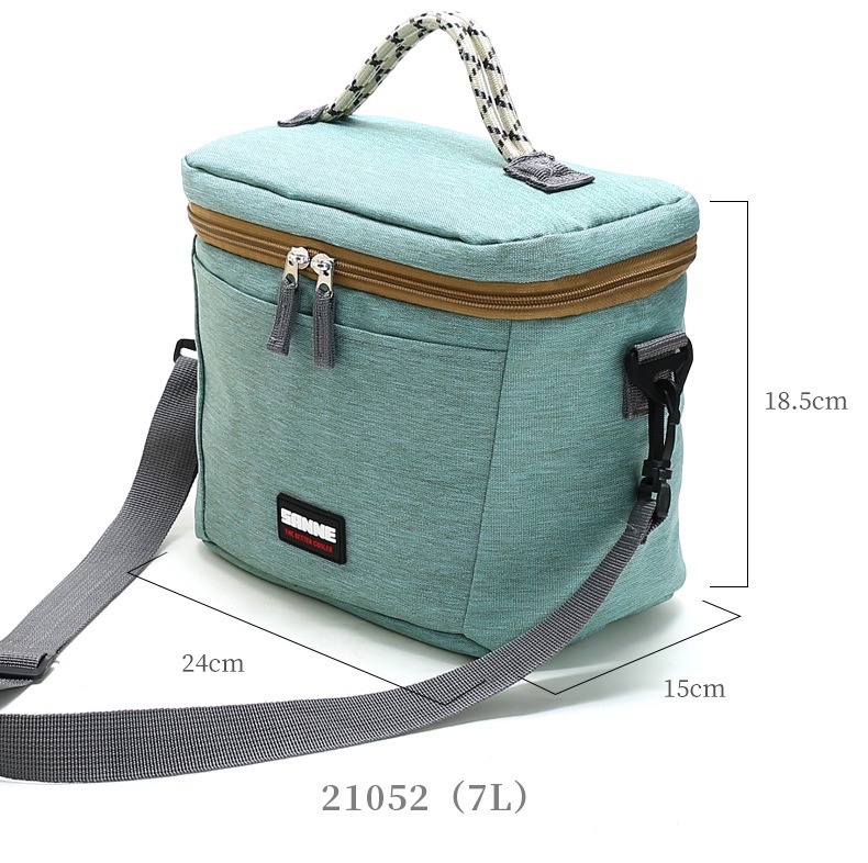 7L Lunch Box Sling Bag High Quality Thermal Insulated Cooler Bag For ...