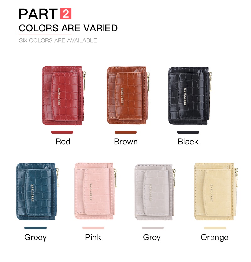 Baellerry Women's Wallet Short Women Coin Purse Fashion Wallets For ...