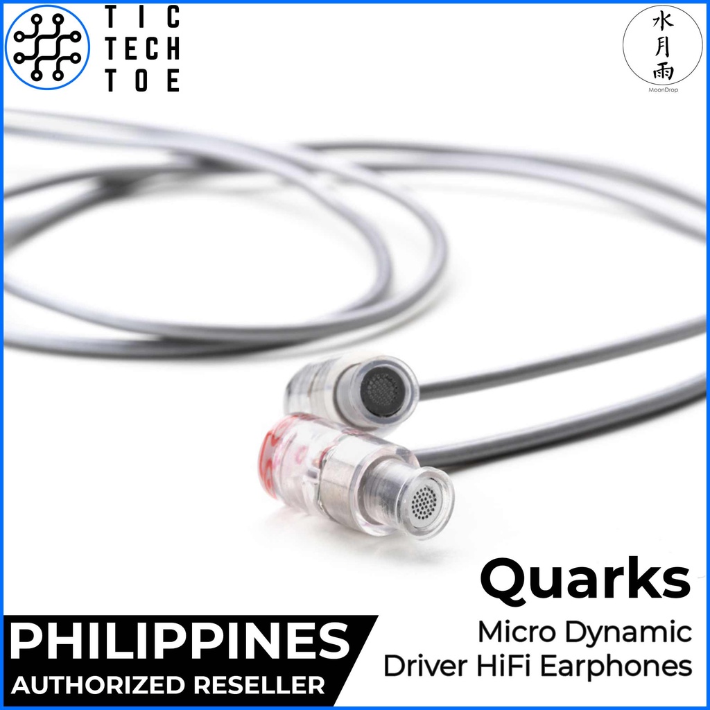 Moondrop Quarks Micro Dynamic Driver HiFi IEM Earphones | Shopee ...