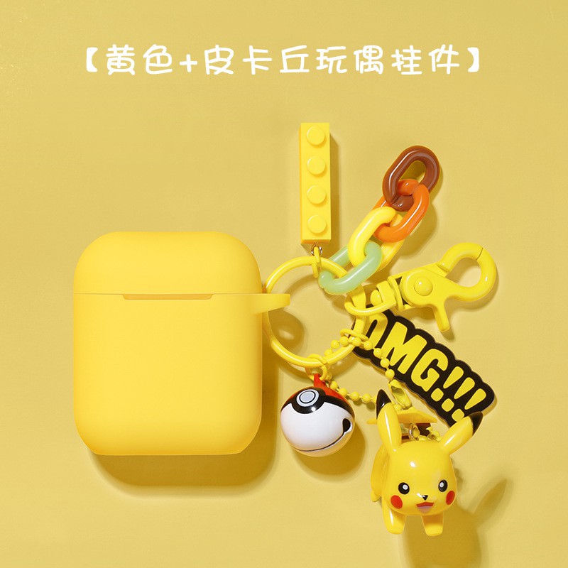 VG Pikachu Airpods Cover Pokemon Go Apple Wireless Bluetooth Earphone ...