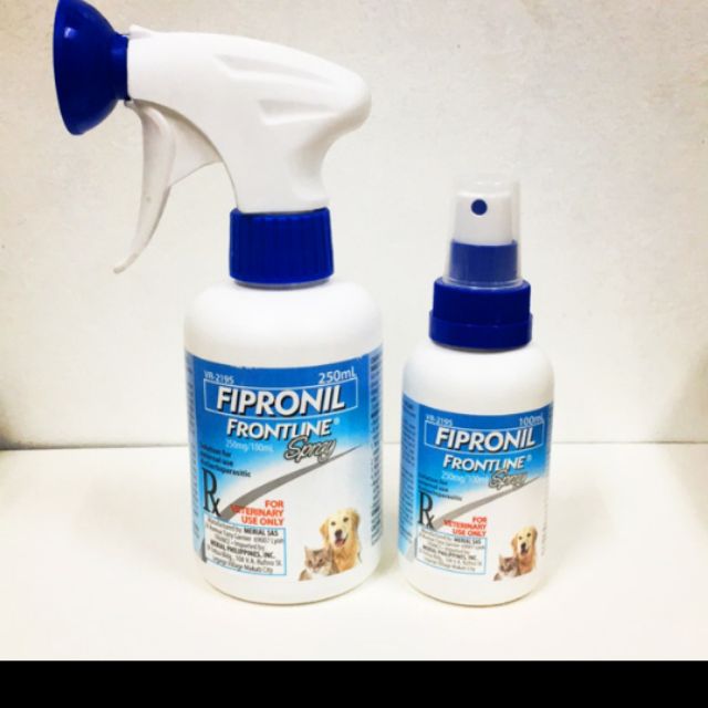 Frontline Spray- Prevention Of Flea and Tick 100ml/250ml | Shopee ...