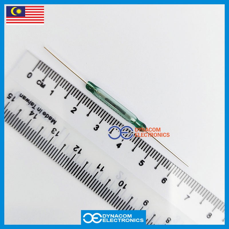 3.5x28MM Reed Switch Magnetic Sensor Glass Magnetic Switch Project ...