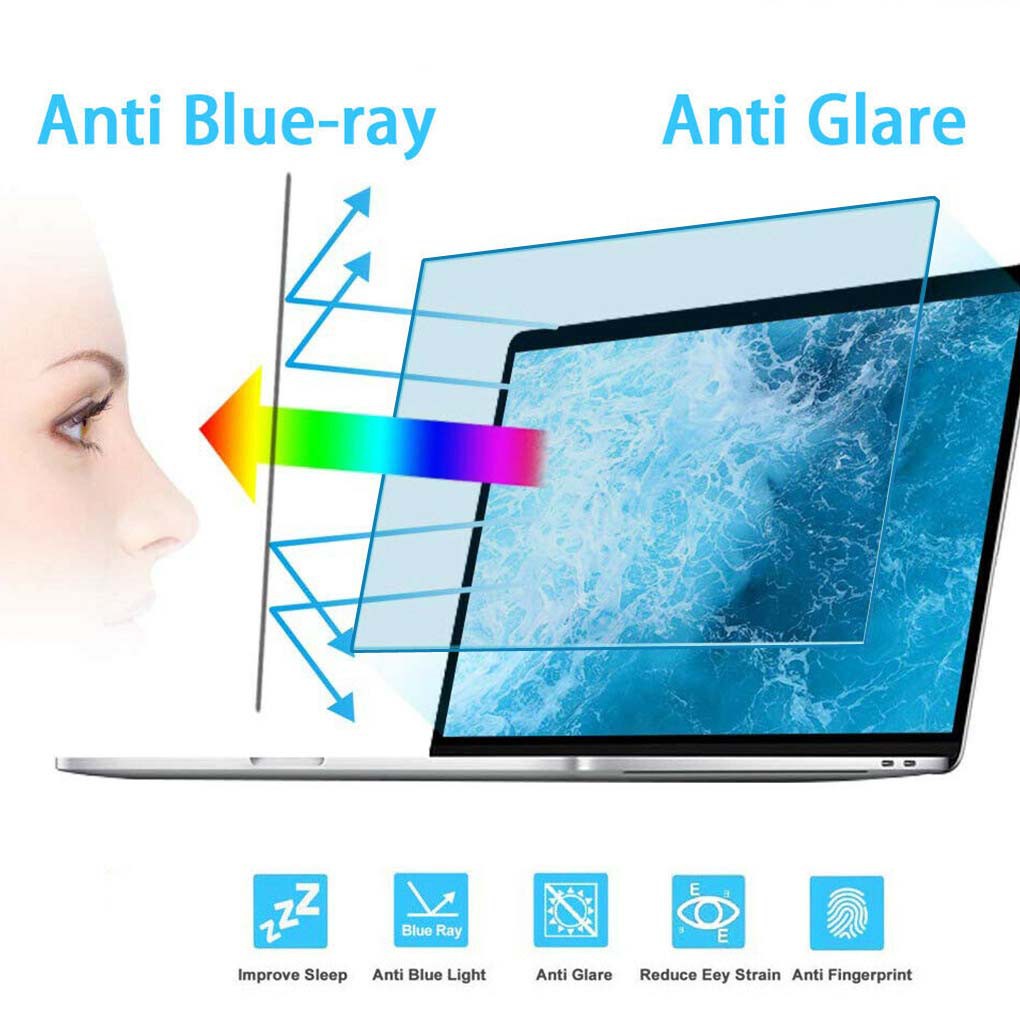 Laptop Anti Blue Light Blocking Screen Protector Anti Glare Blue Light ...