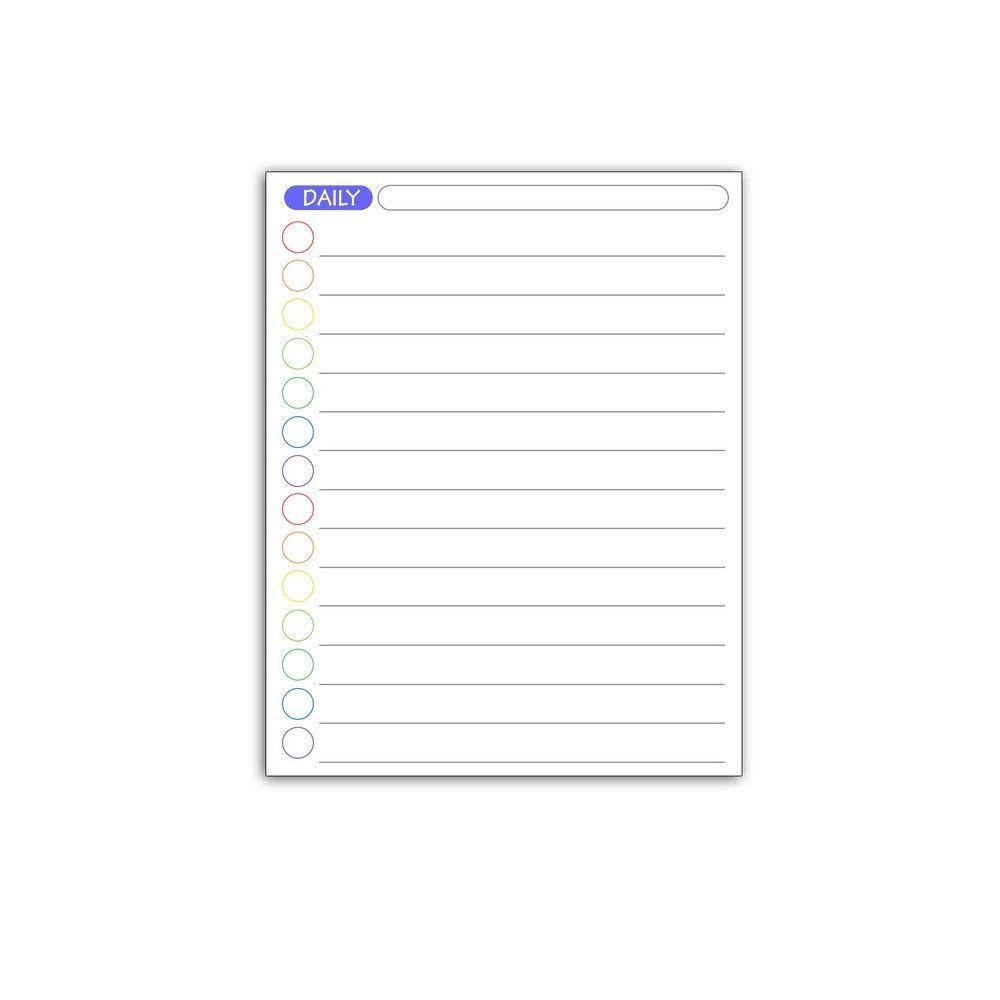 WADEES Memo Message Board Flexible Soft Work Plan Grocery List To Do ...