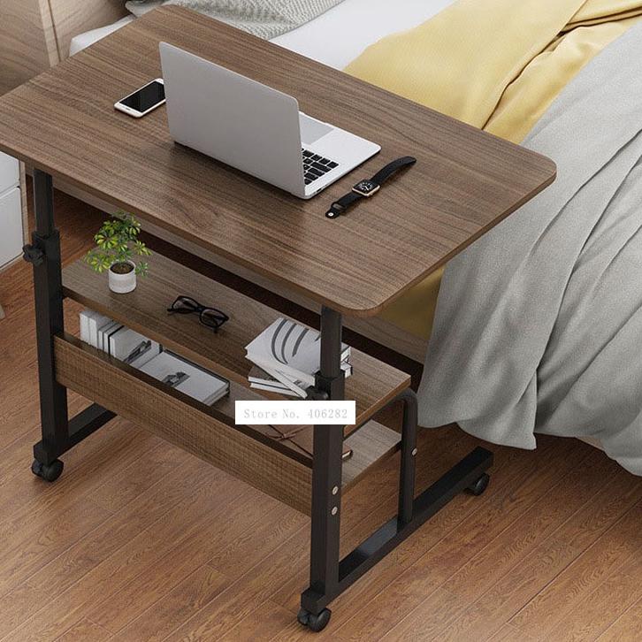 Portable Rotate Laptop Desk Adjustable Folding Laptop Desk / Wheel ...