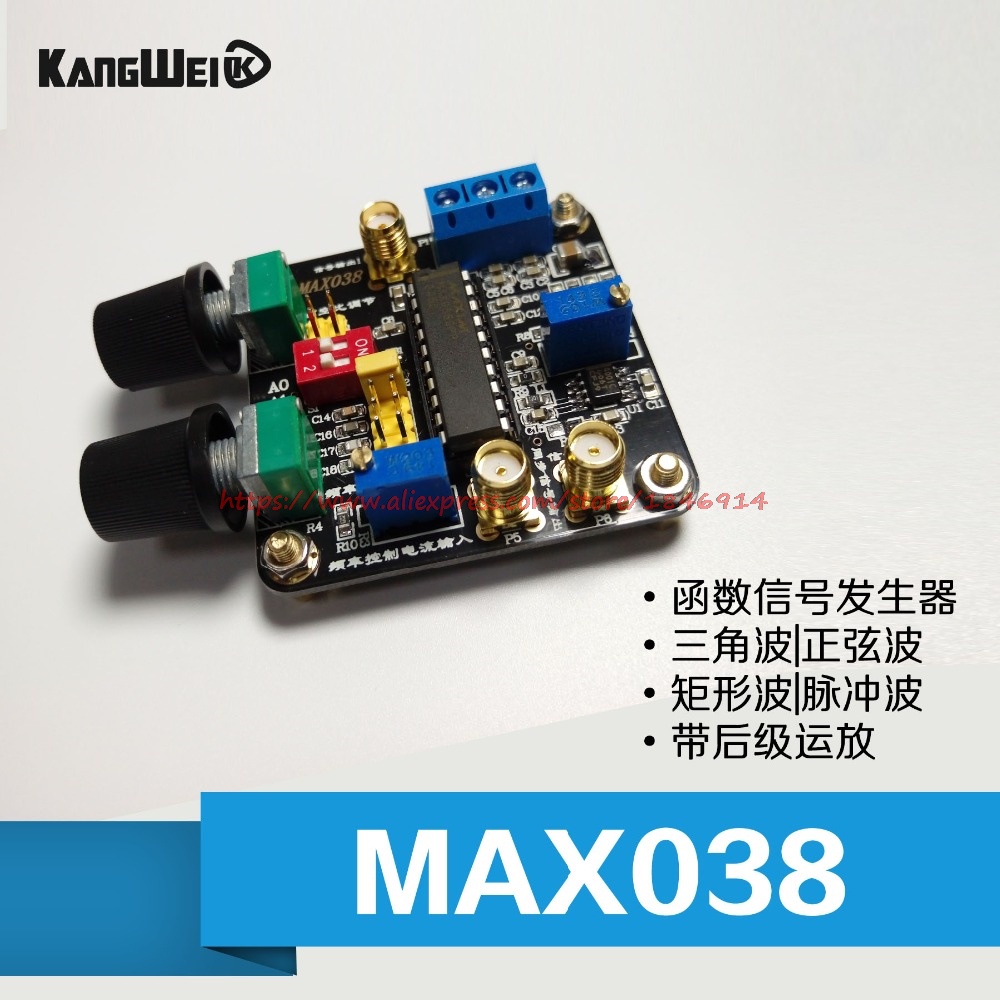 MAX038 function signal generator module Triangular wave sine wave Post ...