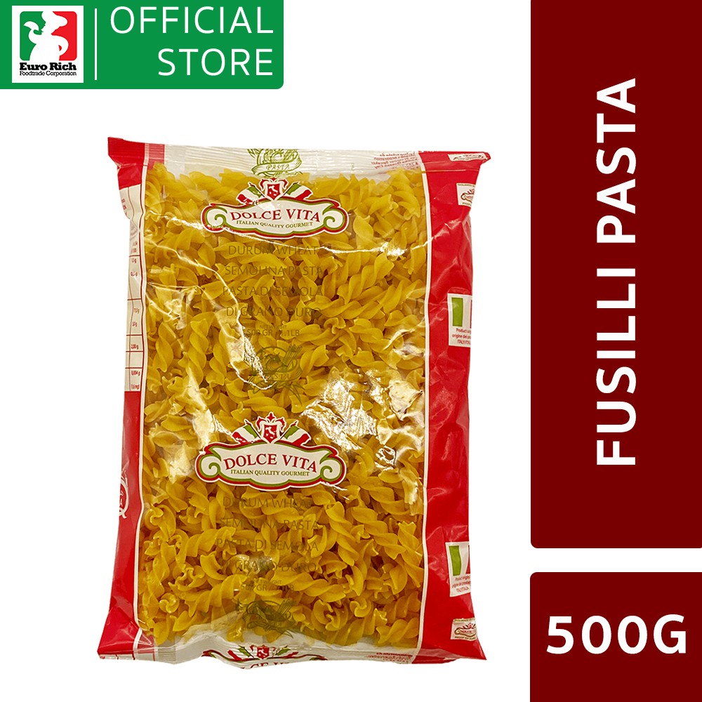 Dolce Vita Fusilli Pasta 500g | Shopee Philippines