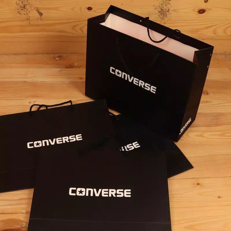Paperbag Converse Gift Wrapping Paper Bag Shopping Bag Vans Totebag ...