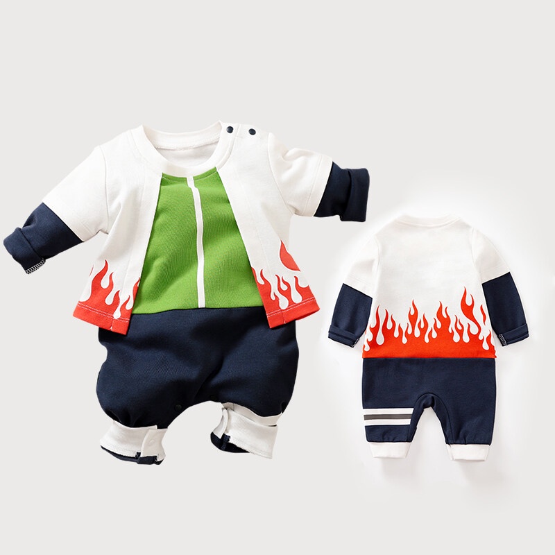 Baby Clothes Long Sleeves Anime Naruto Sasuke Itachi Luffy Onesies ...