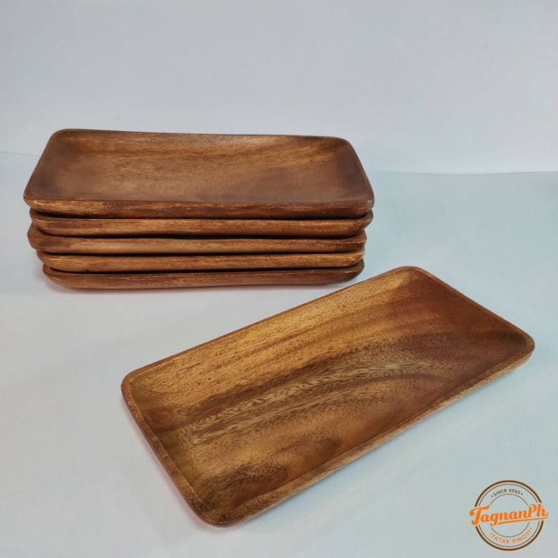 Tagnan Wooden Rectangle Plate made from Acacia 1x10.80x5.25 | Shopee ...