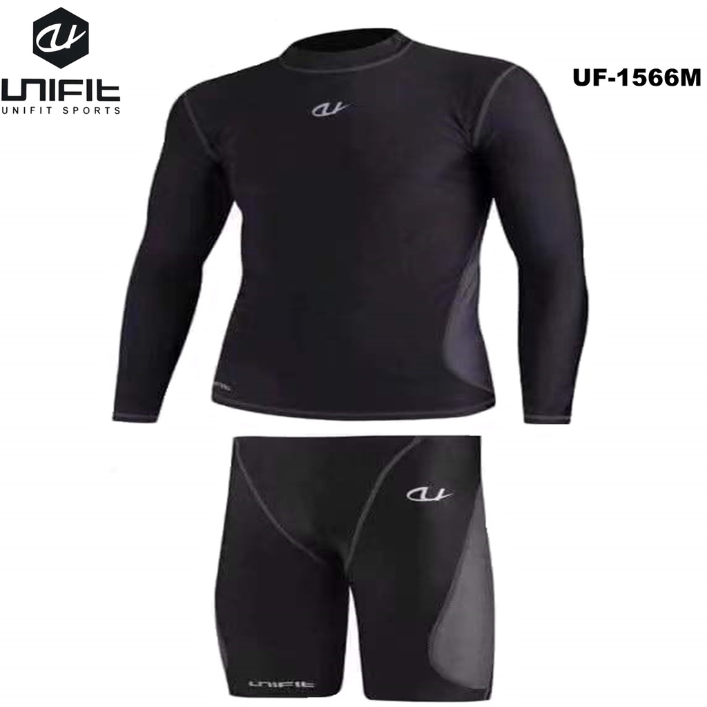 UNIFIT Men's Rash Guard Swimsuit Swimwear Dri-Fit Rash Terno Tokong UF ...