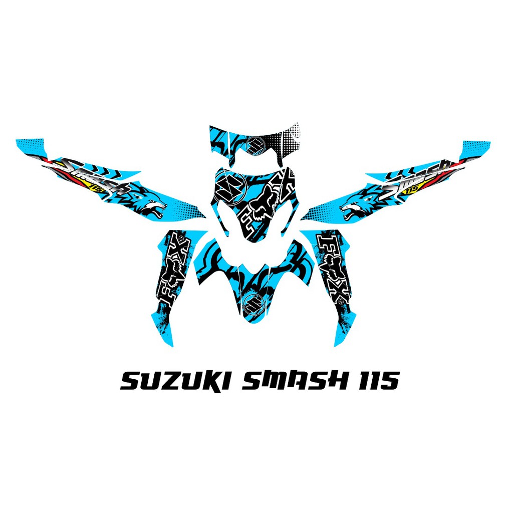 SUZUKI SMASH 115 DECAL KIT | Shopee Philippines