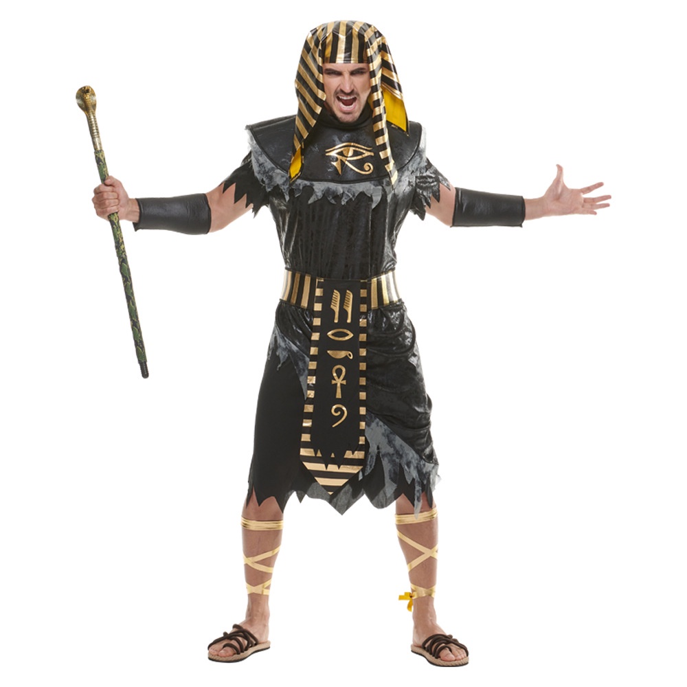 Black Egyptian pharaoh suit role-playing costumes of various countries ...
