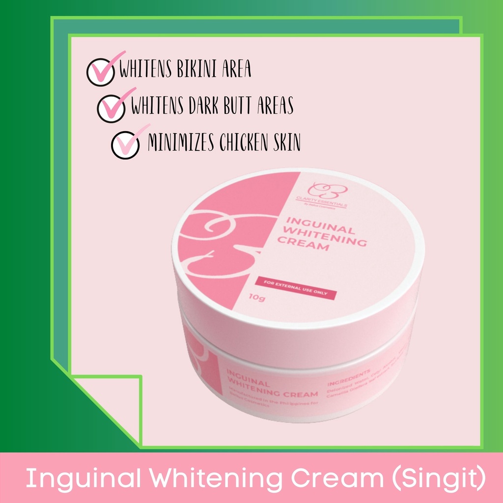 Inguinal Whitening Cream (Singit, Butt, knees and toe) | Clarity ...