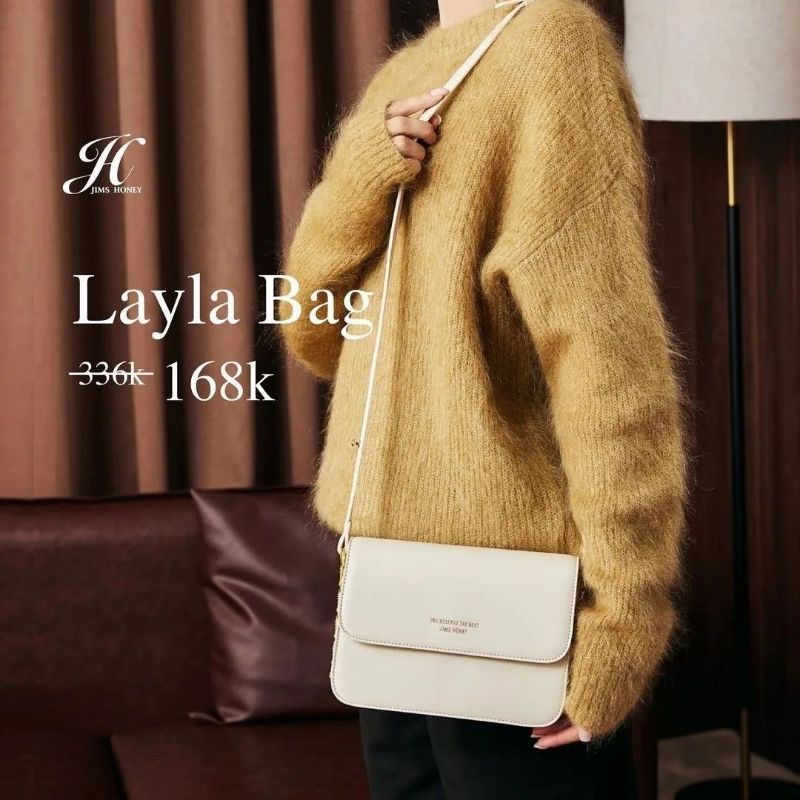 Layla Bag Jims Honey | Shopee Philippines
