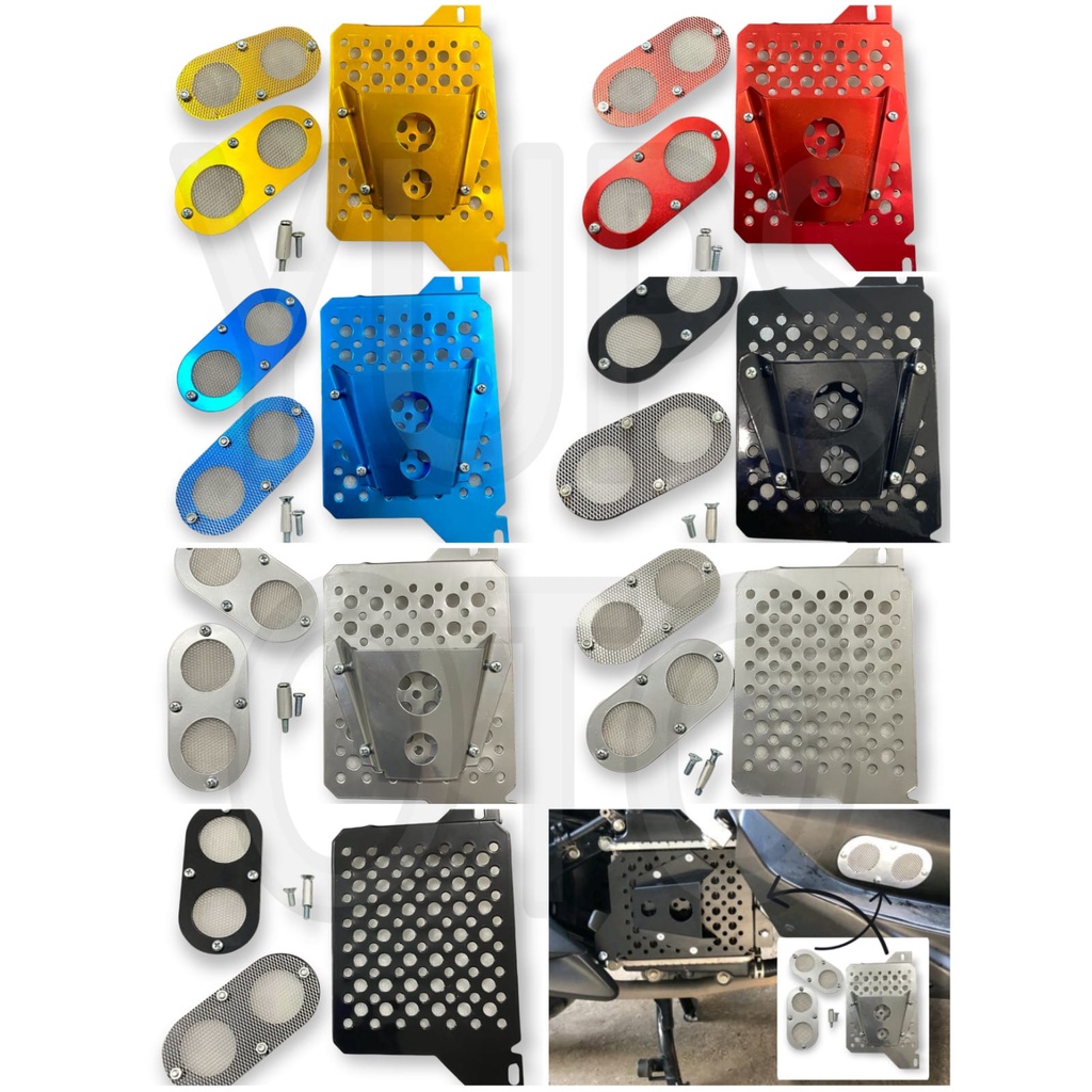 Yamaha NMAX XMAX AEROX LEXI AIR VENTILATOR DIFFUSER Package PLUS ...