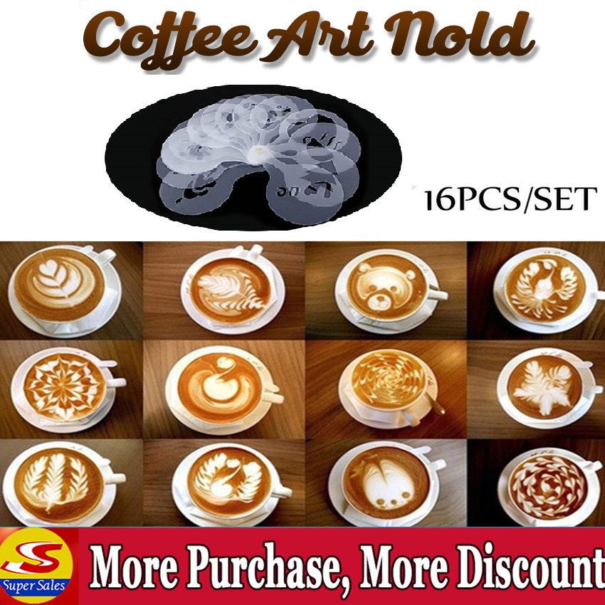 【SuperSales】16PCS/Lot Plastic Garland Mold Fancy Printing Model Coffee ...