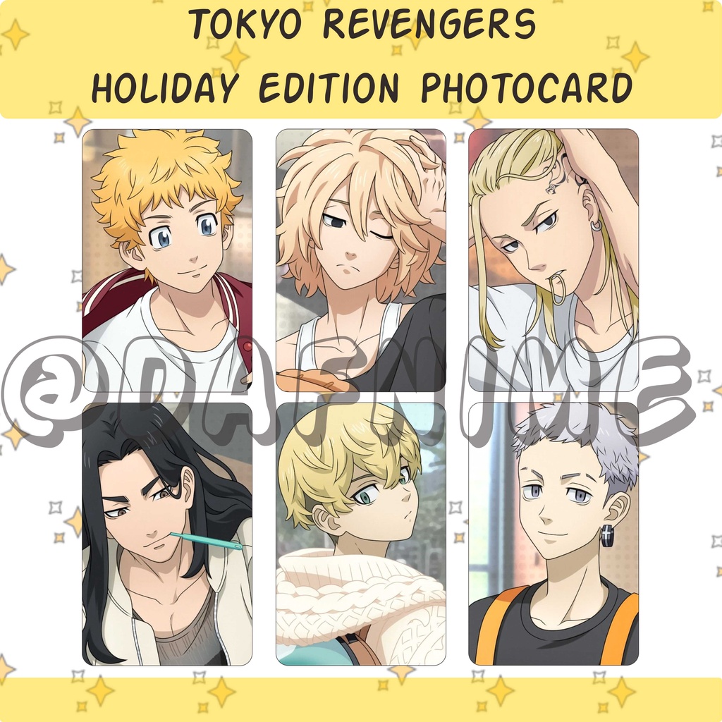 Tokyo REVENGERS HOLIDAY EDITION PHOTOCARD ANIME | Shopee Philippines