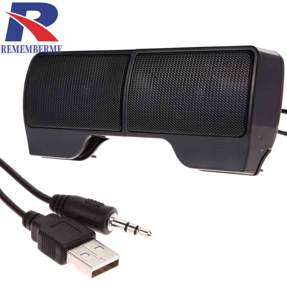 Mini Portable USB Stereo Speaker Soundbar for Notebook Laptop Mp3 Phone ...