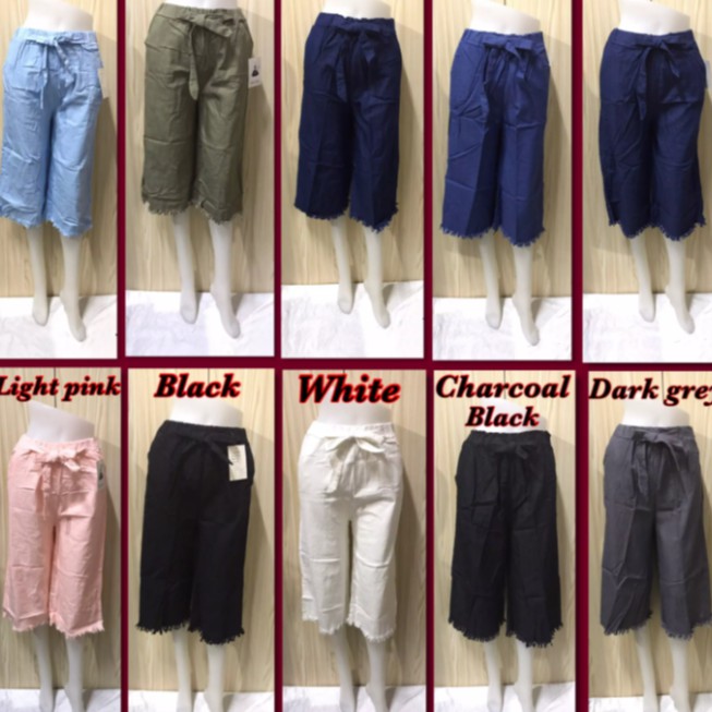 Korean Fashion Square Pants Tokong For Women Candy Pants 26-36 (Good ...