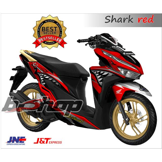 New vario click shark Color Sticker Decal in various colors | Shopee ...