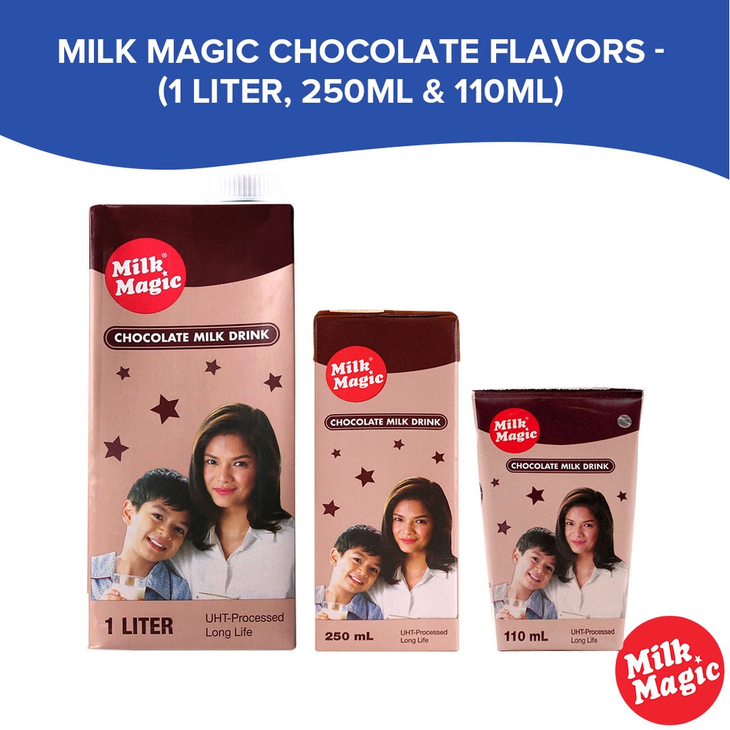 Milk Magic - Chocolate Flavors - (1 Liter, 250ml & 110ml) EXP Date ...