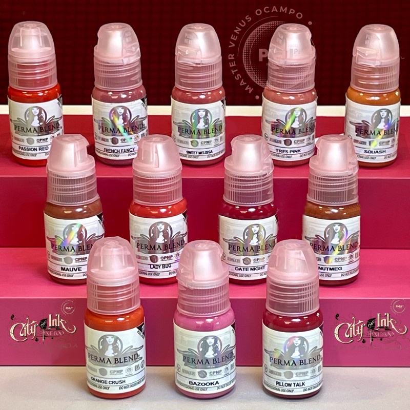 Permablend LIP PIGMENT SHADES 15ml per bottle | Shopee Philippines