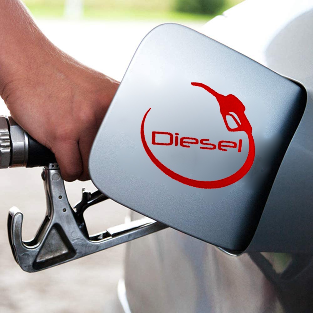 Car Gas tank Cover decal sticker DIESEL UNLEADED GASOLINE | Shopee ...