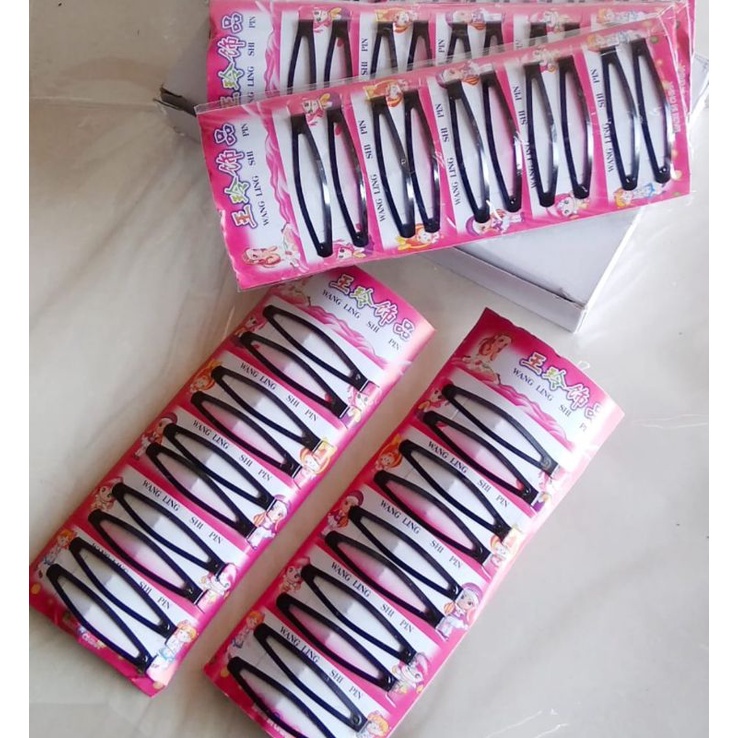 Jepit TIPTOP CARD PINK Contents 10 PCS / JEPIT TIPTOP Zink PERCAD PINK ...