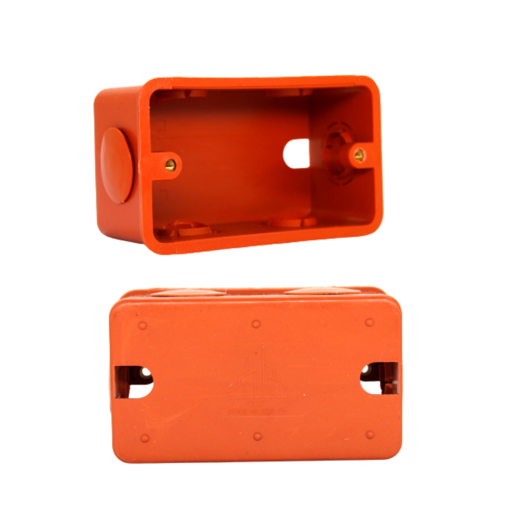 PVC junction box with screw /POLY utility box Utility box | Shopee ...
