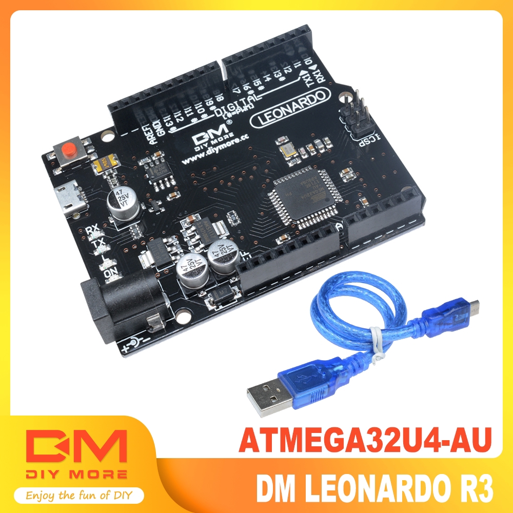 DIYMORE For Arduino Leonardo R3 Pro Micro Atmega32u4 5v 16mhz Development Board With Cable ...
