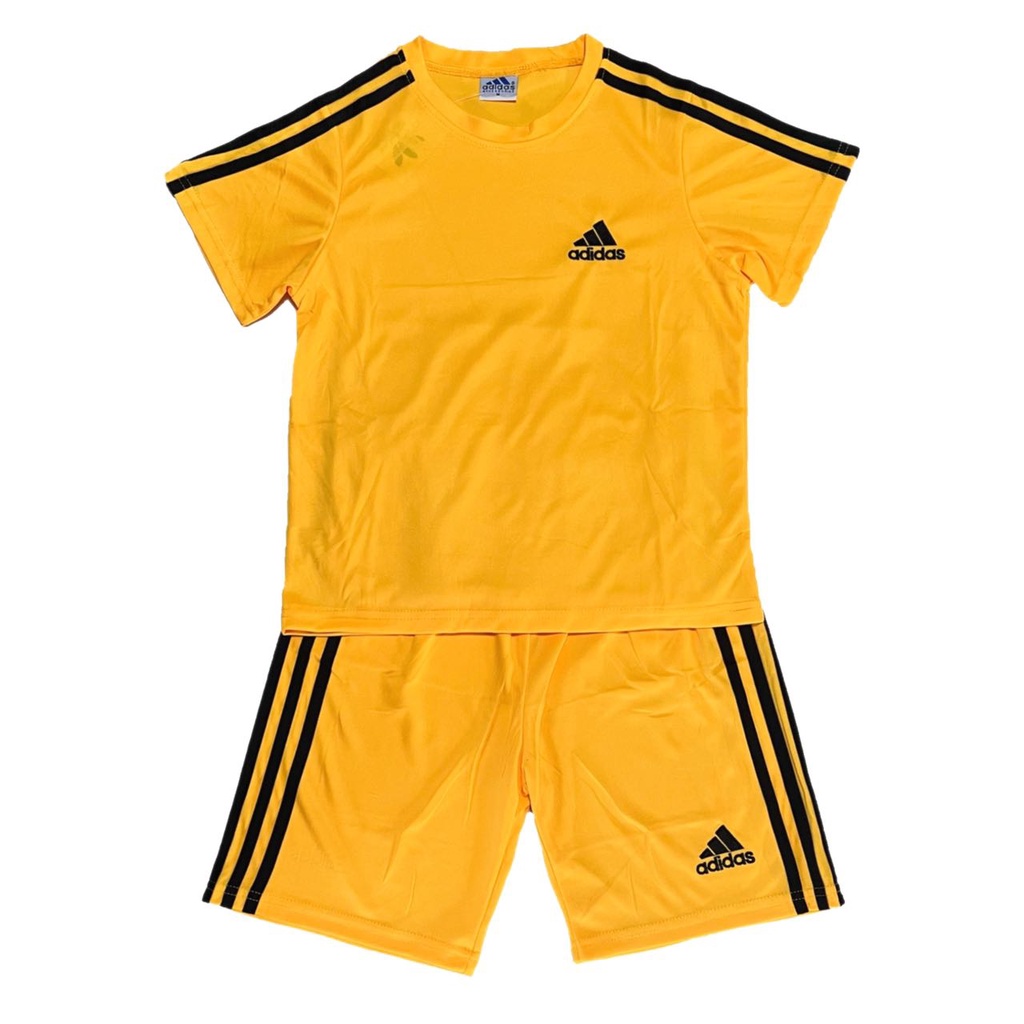Football jersey for kids sports terno for boy t-shirt + shorts set 3 ...