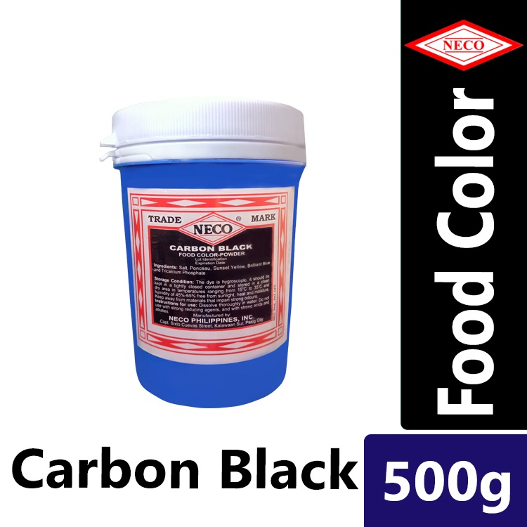 Carbon Black NECO Food Color 500gms | Shopee Philippines