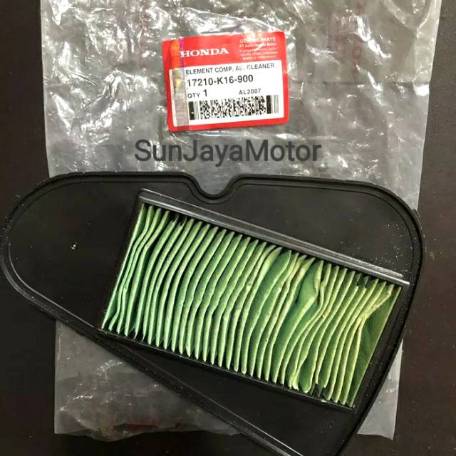 Dry Air Filter Honda Beat F1 Fi Inject Injec Beat Pop Air Filter K16 ...