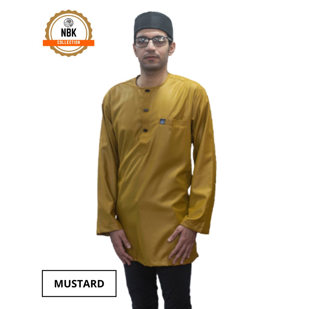 Baju Raya 2025 Kurta Lelaki Exclusive Tanpa Kolar by Al Hafiz | Shopee ...