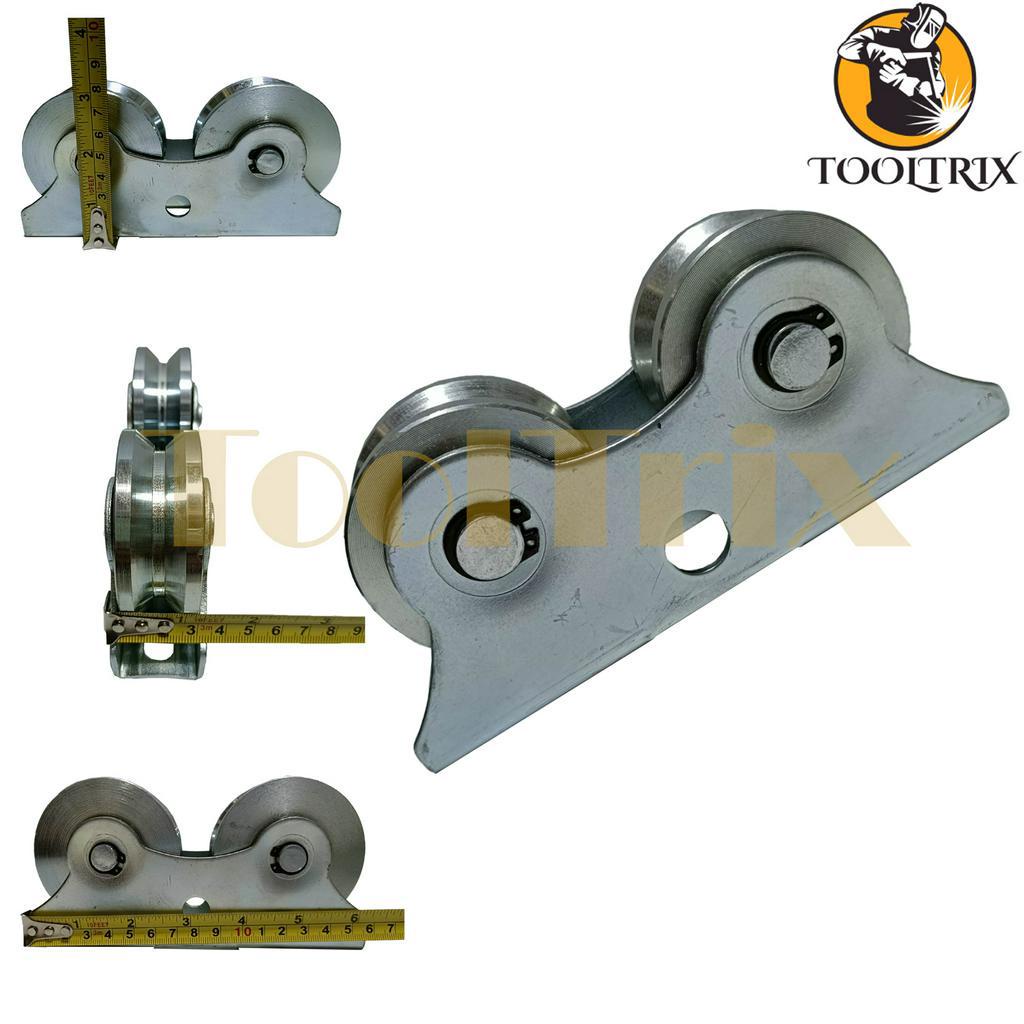 Sliding Gate Roller Pulley Two Wheel 2in1 Universal Double Bearings V ...