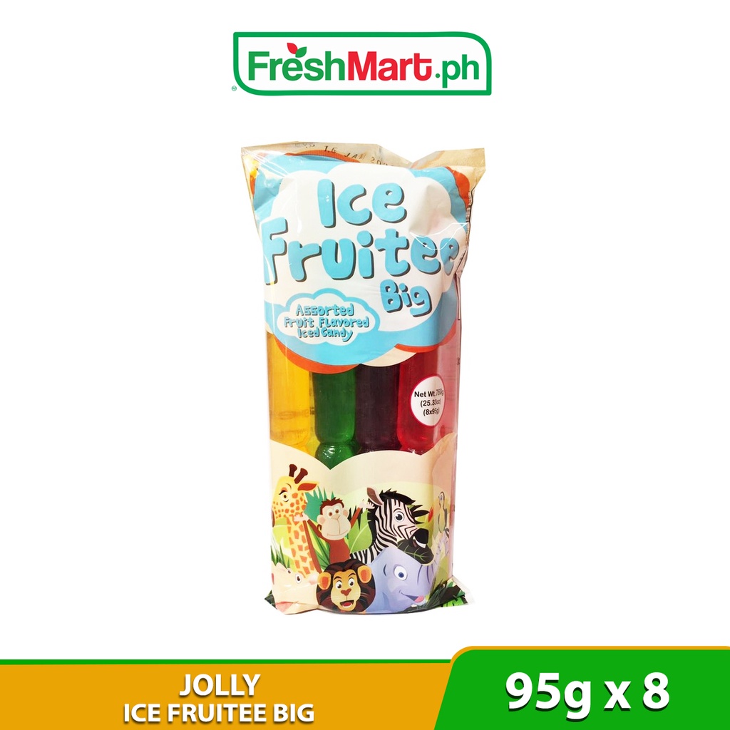 Jolly Ice Fruitee - BIG 8's 95g | Shopee Philippines