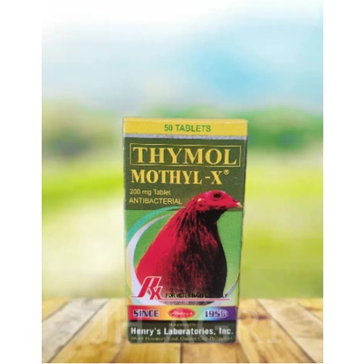 Thymol Mothyl X Antibacterial 50 tablets (1 Bottle) | Shopee Philippines