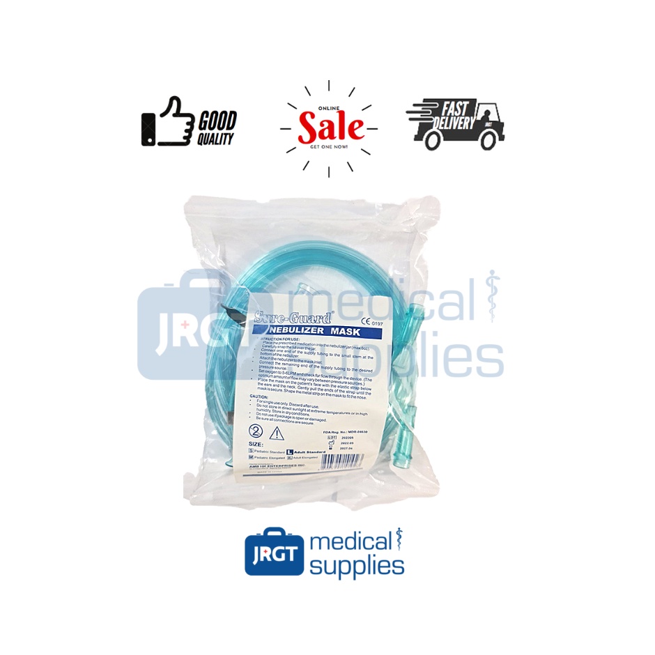 Sure-Guard Nebulizer Kit / Neb Kit (Adult / Plain / Plain) | Shopee ...