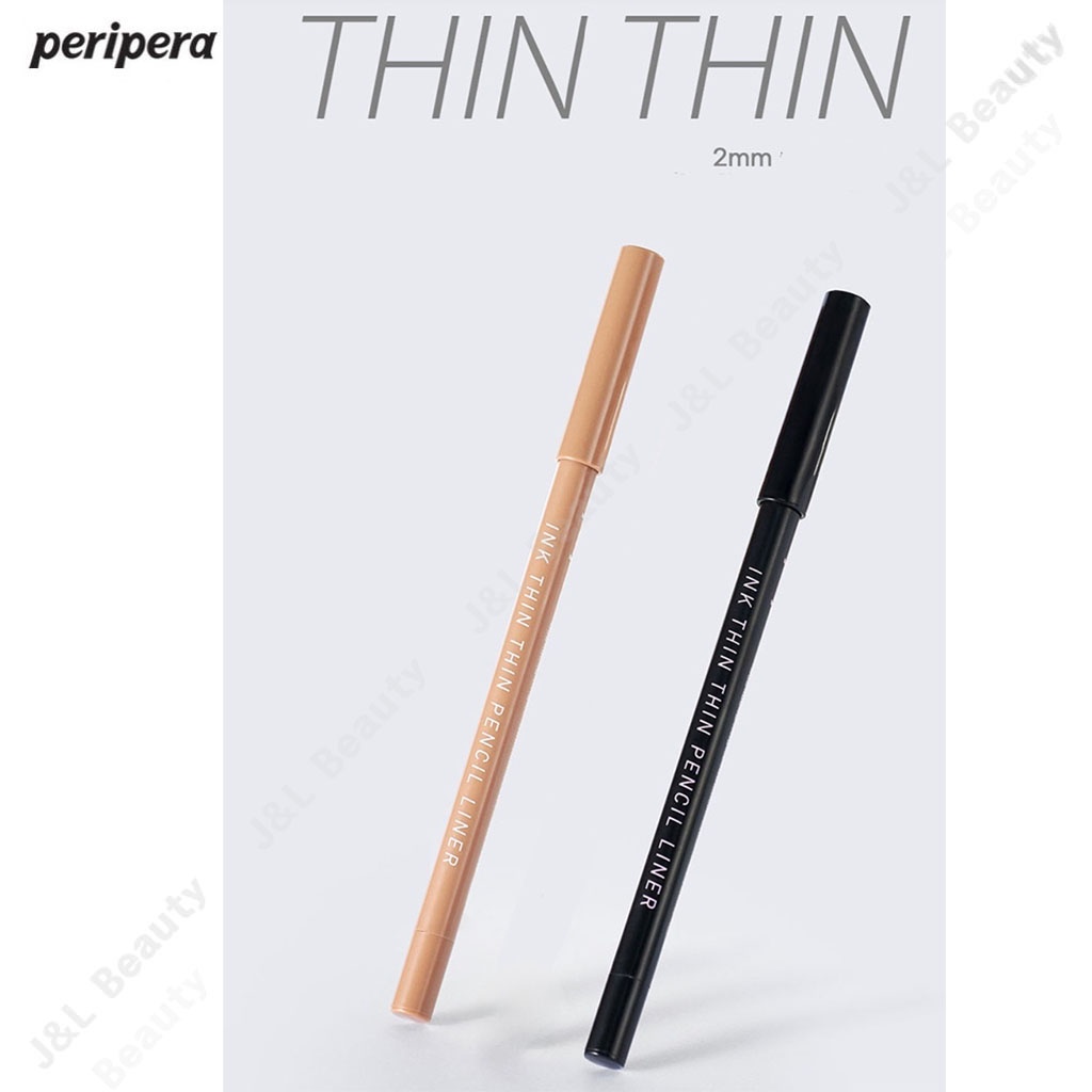 (Peripera) NEW Ink Thin Thin Pencil Eyeliner / 2 Colors /Korea | Shopee ...