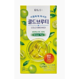KOREA [DAMTUH] Cold Brewed TEA 4 Flavor / 0 kcal / 20T / Strawberry ...